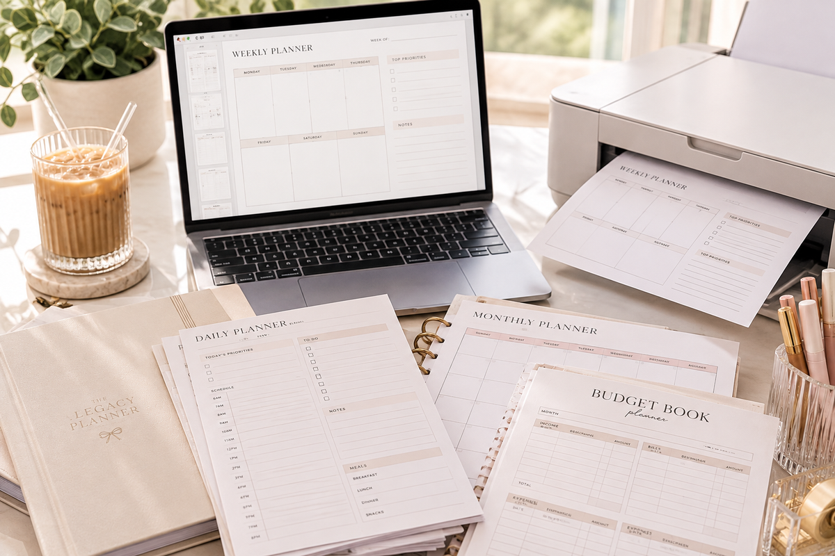 Download & Print a Planner – Papers Planners