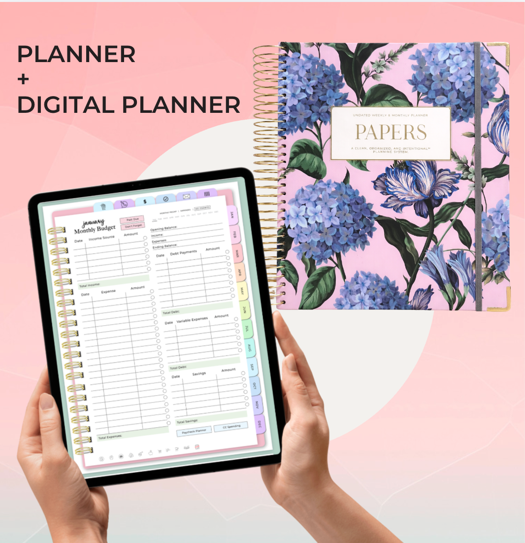 Legacy + Digital Reset Bundle – Papers Planners